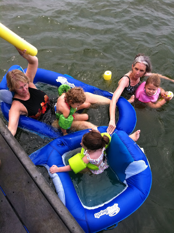 Mojoy: Lake St. John swimming.