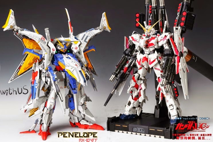 Gundam Family: G-System 1/72 RX-104FF Penelope Custom Build