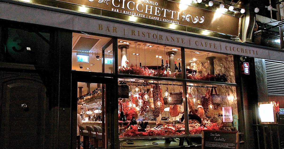 The London Foodie: Venetian Small Eats at Cicchetti Restaurant