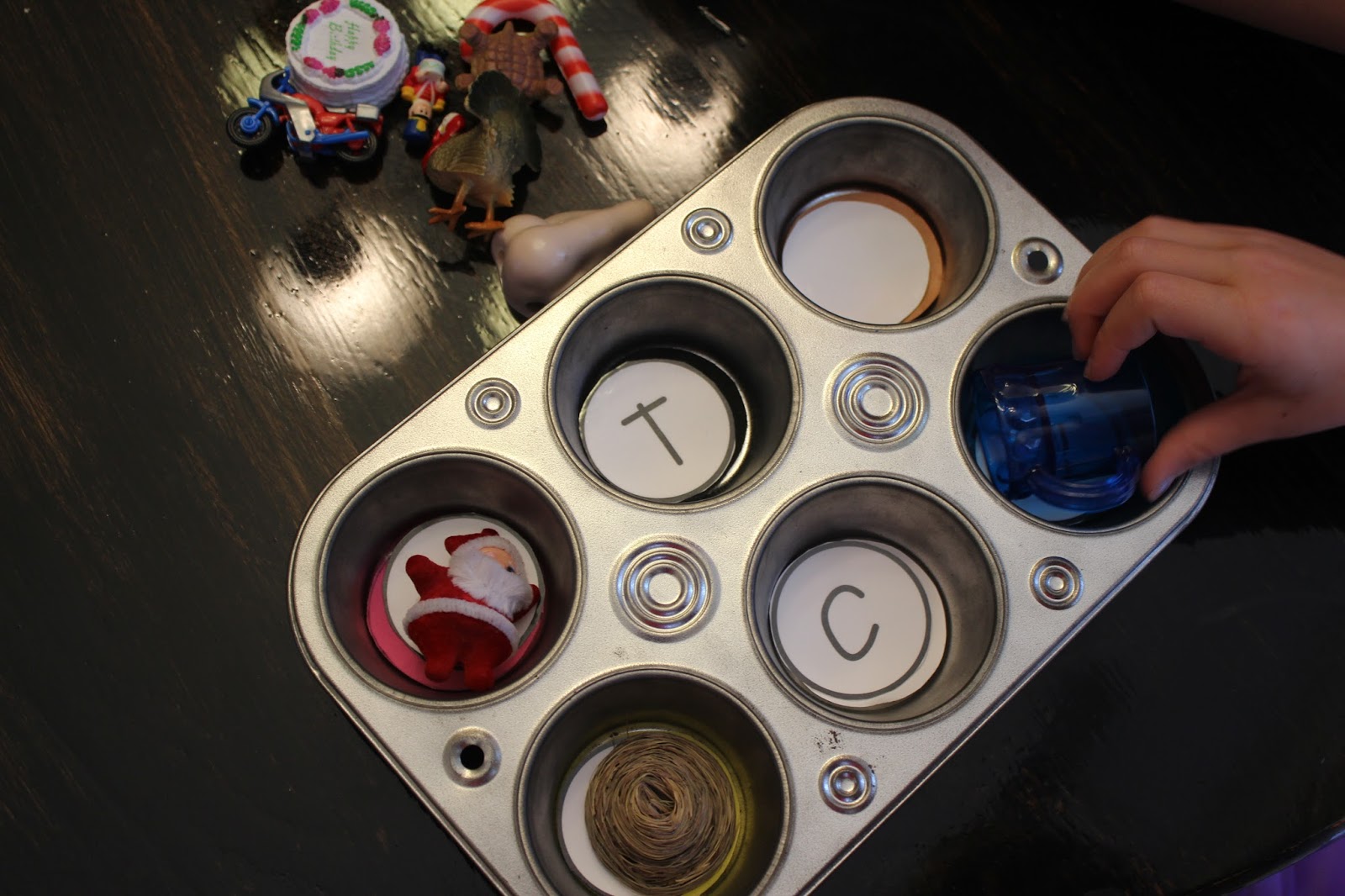 Mrs. Lee's Kindergarten: Muffin Tin Learning Games