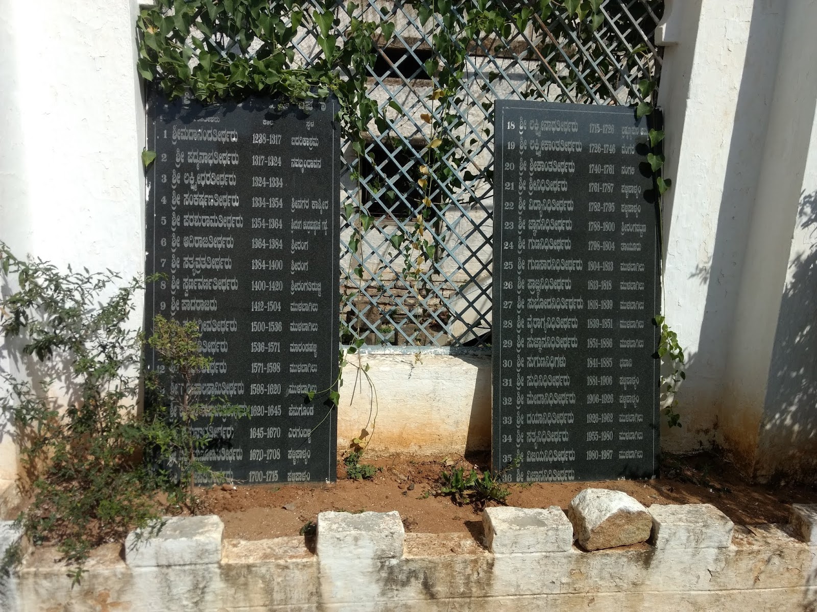 SripadaRaja mutt , Narasimha teertha , Mulbagilu