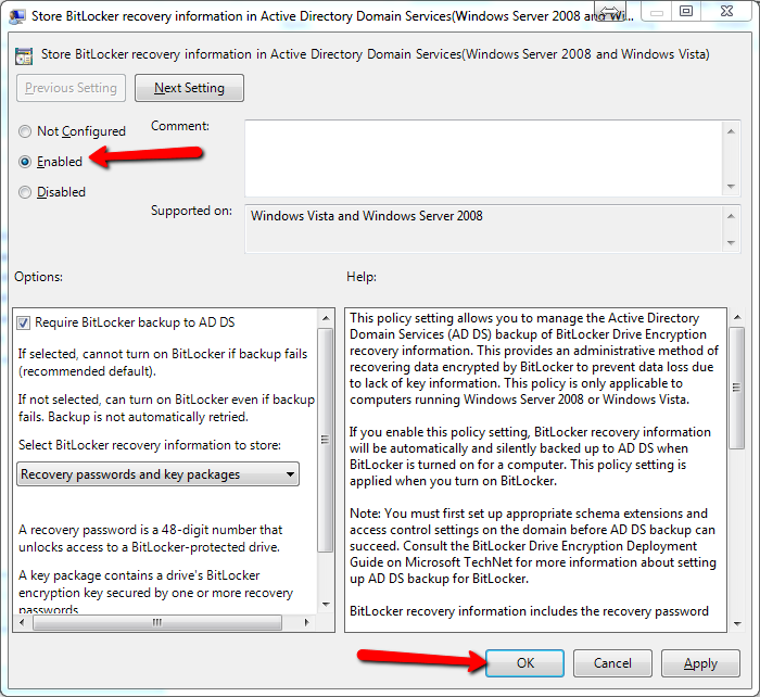 Enable Bitlocker Via Group Policy At James Buckler Blog