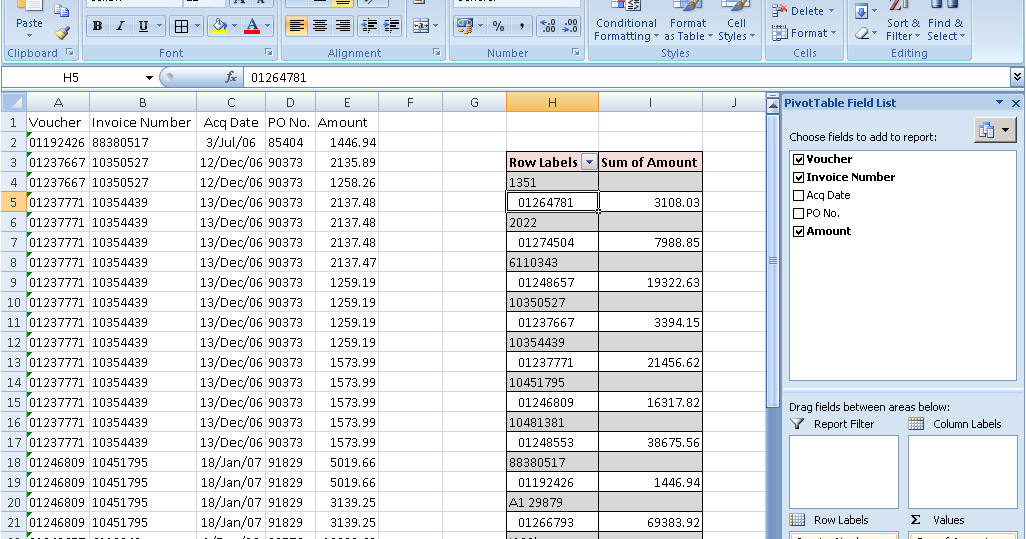 Excel Tips to work as Professional: How do I find duplicate payment ...