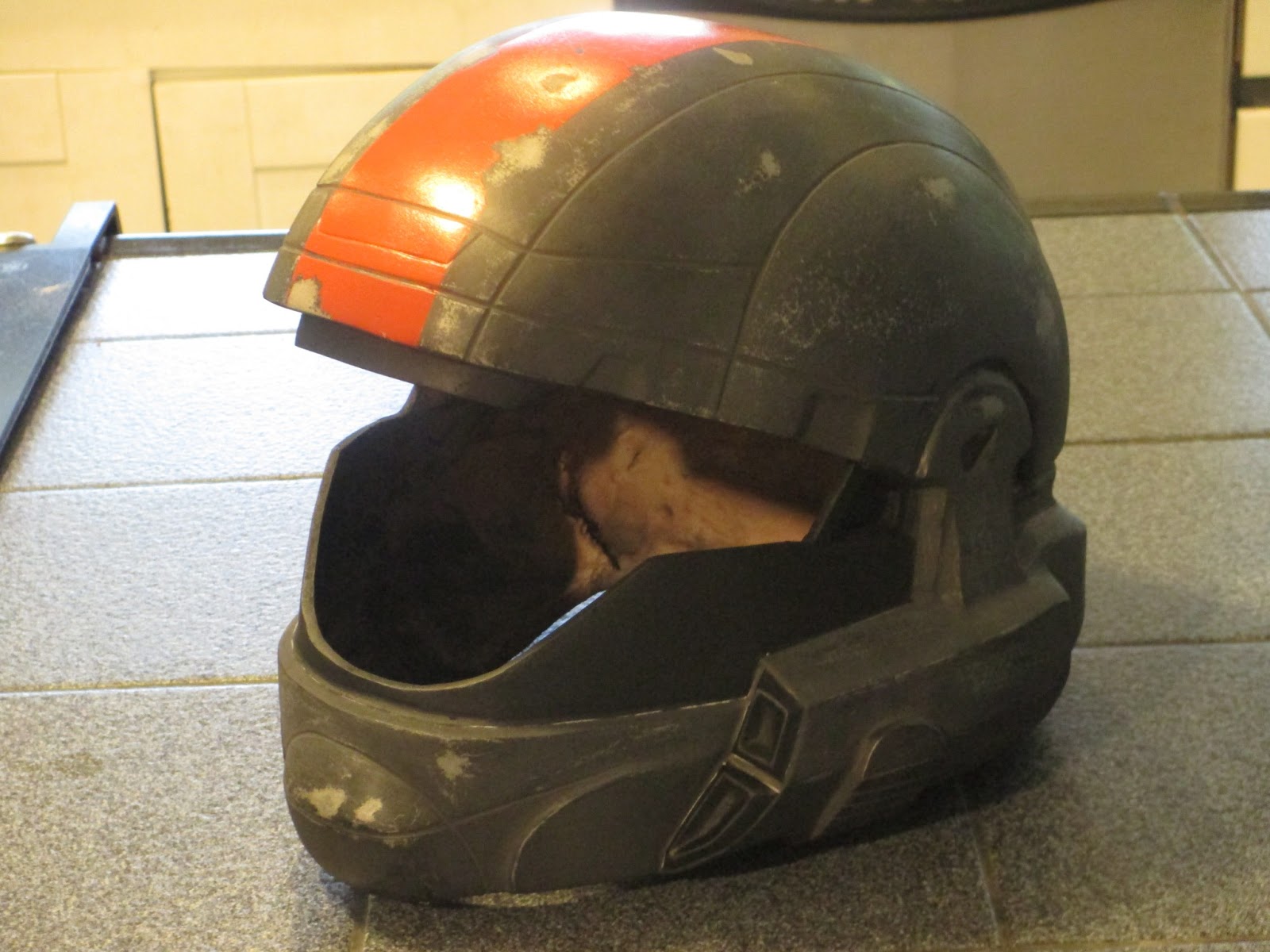 Project 2013: ODST helmet- in honor of the Bungie guys...