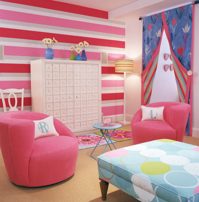 Little Girl Room Paint Design at Ronda Rothermel blog