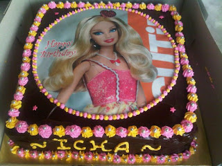 zetyfondantcupcakes.blogspot.com: Edible Barbie Cake for Icha