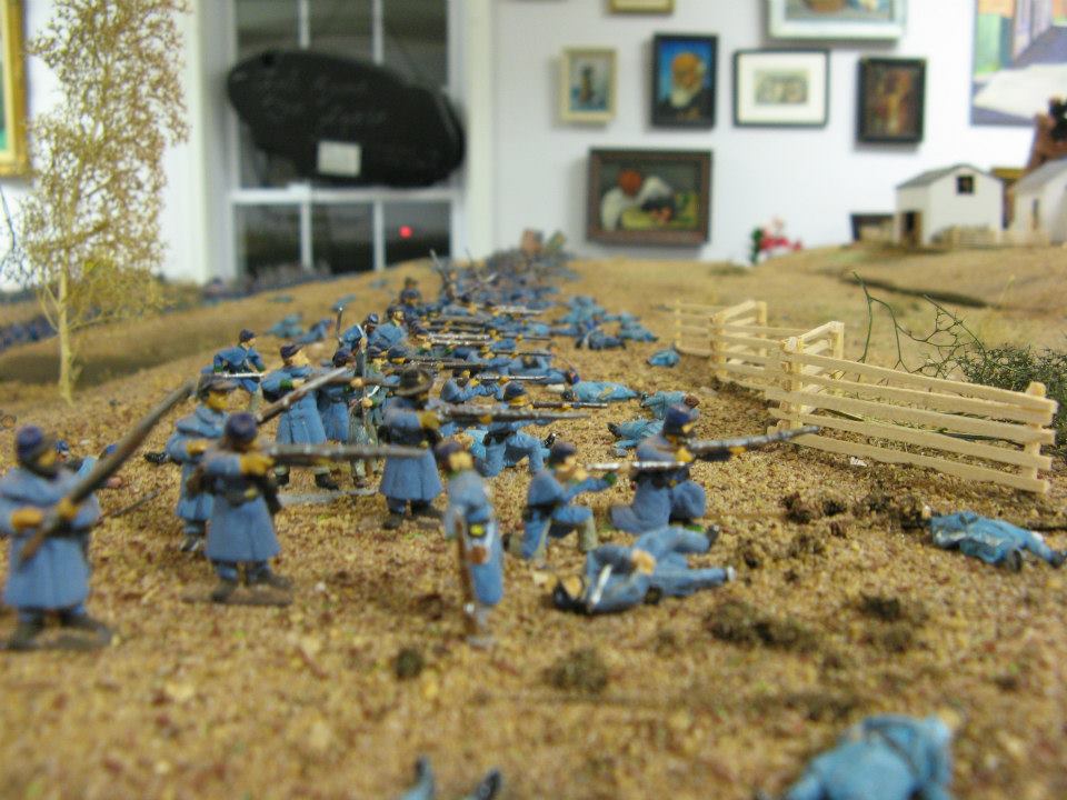 History in 1/72: Our Fredericksburg Diorama is now on the battlefield!!!