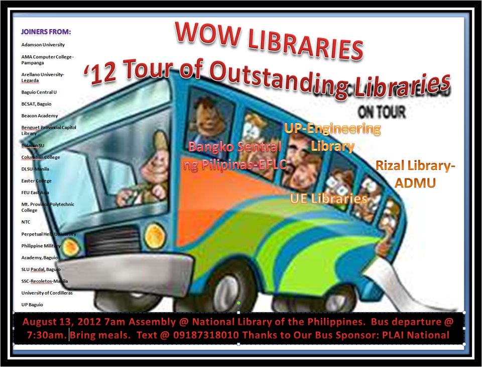 School Librarian in Action: Tour of Outstanding Libraries: Benchmarking ...