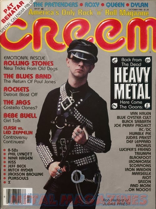 METAL MAGAZINES: Judas Priest - Rob Halford Magazine Covers