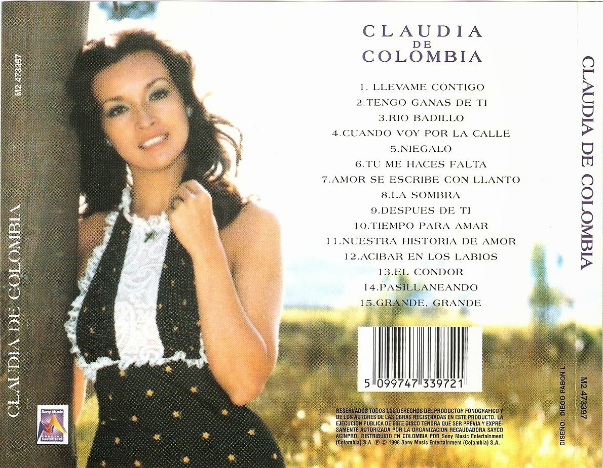 El Condor Claudia De Colombia Letra - Margaret Wiegel