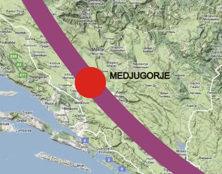 Medjugorje Harta | Harta