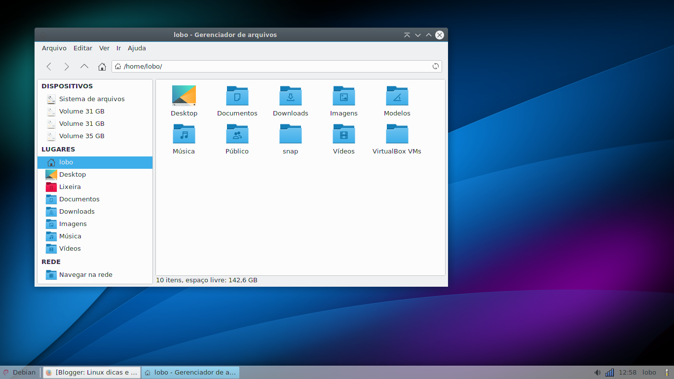 Theme Breeze no XFCE4, para Debian, Ubuntu e derivados