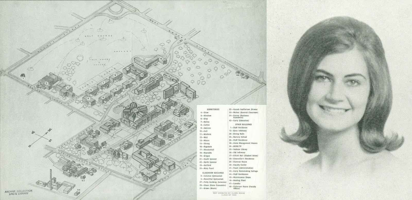 Campus Maps Part I | UNCG University Libraries
