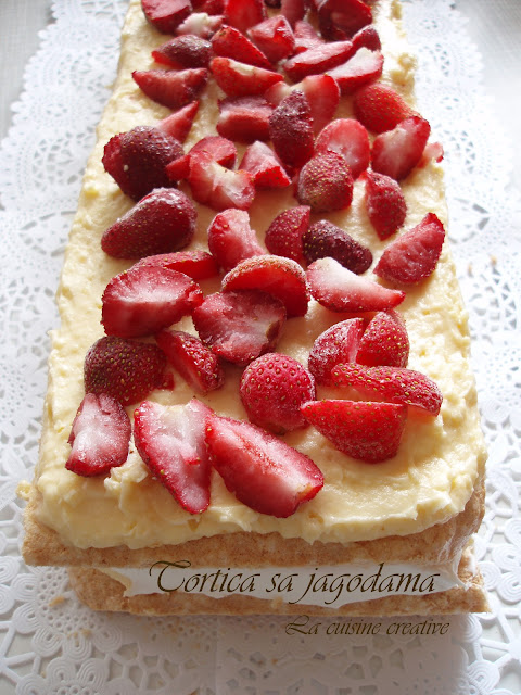 La cuisine creative: Beze torta sa jagodama