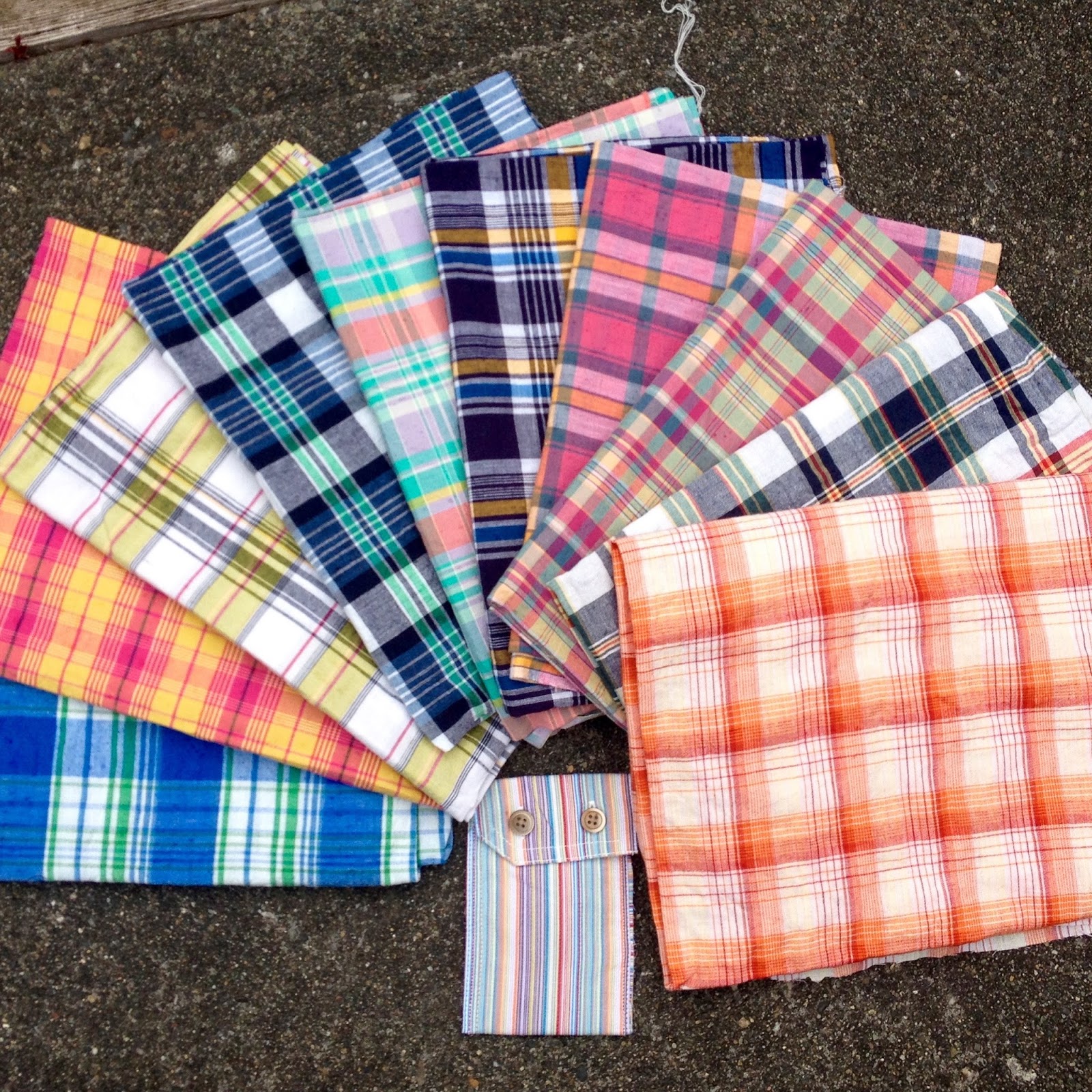 nifty quilts: Playing with Plaids
