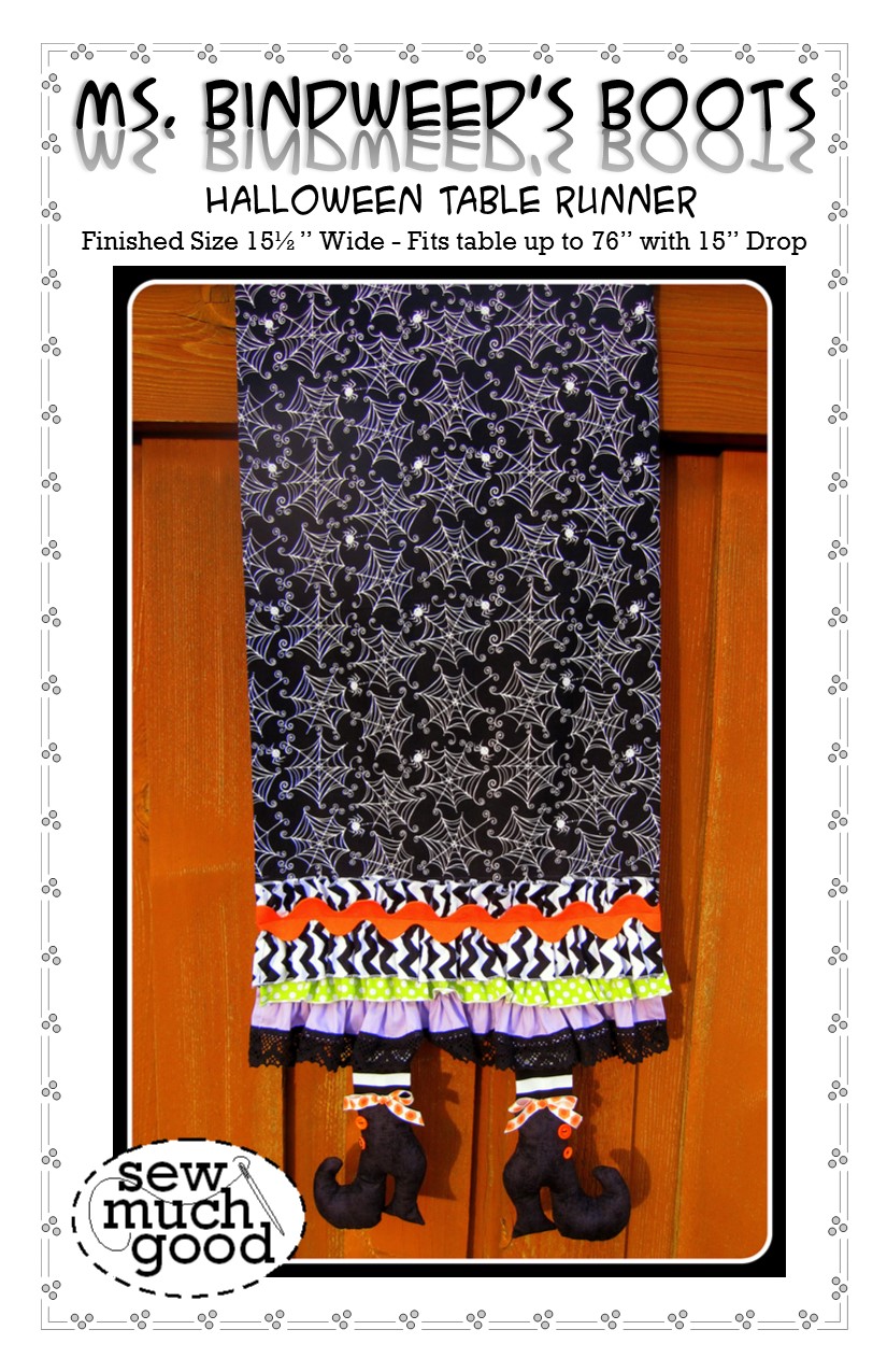Sew Much Good: Whimsical Halloween Table Runner Tutorial