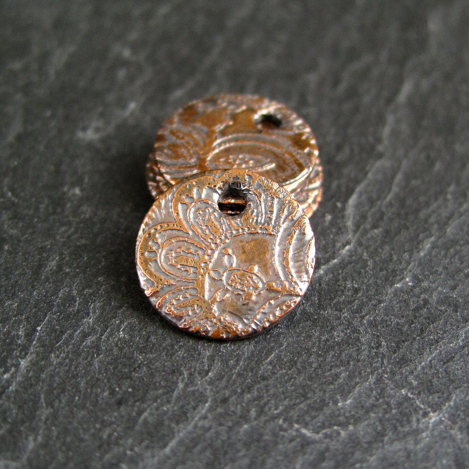New Etched Copper Findings