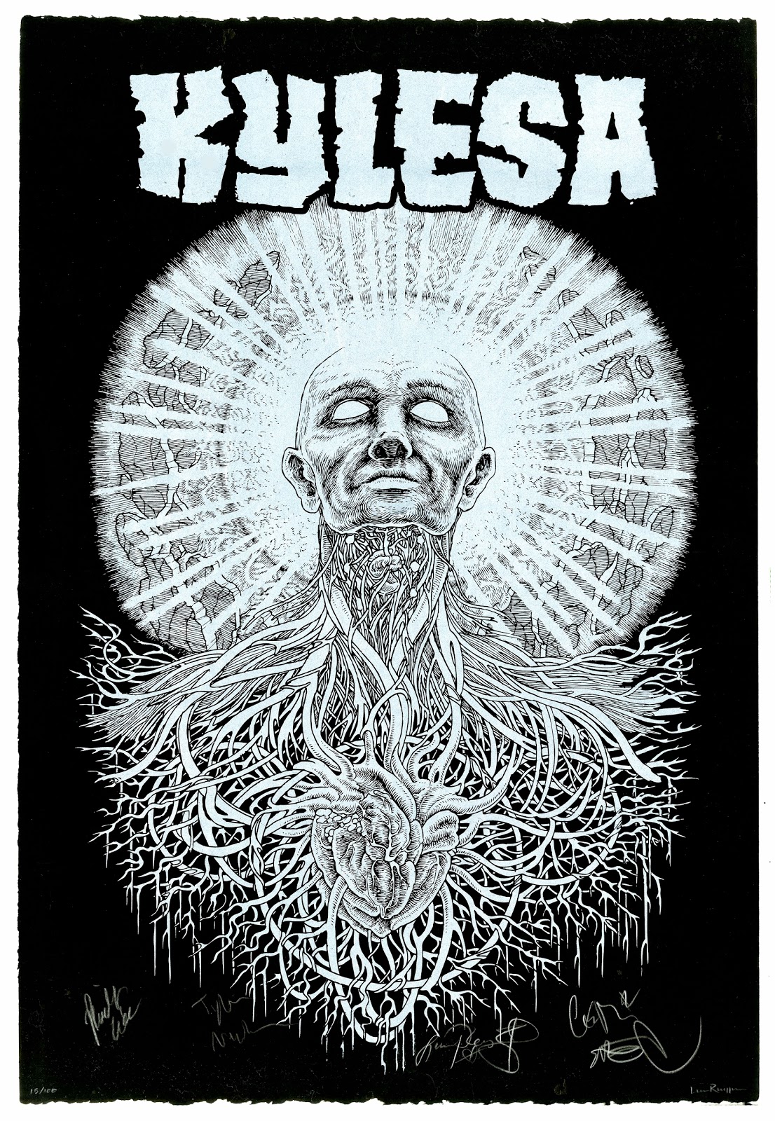 Lucas Ruggieri Illustration: Autographed KYLESA screen prints now available