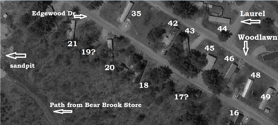 NEW ENGLAND COLD CASES: Bear Brook Gardens Maps 1977 through 1985