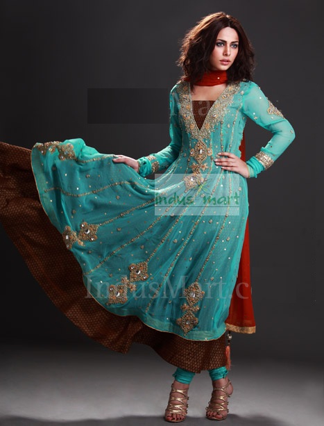 Latest Pakistani Women Fashion Dresses 2013 - The Hot Fashion Blog With ...