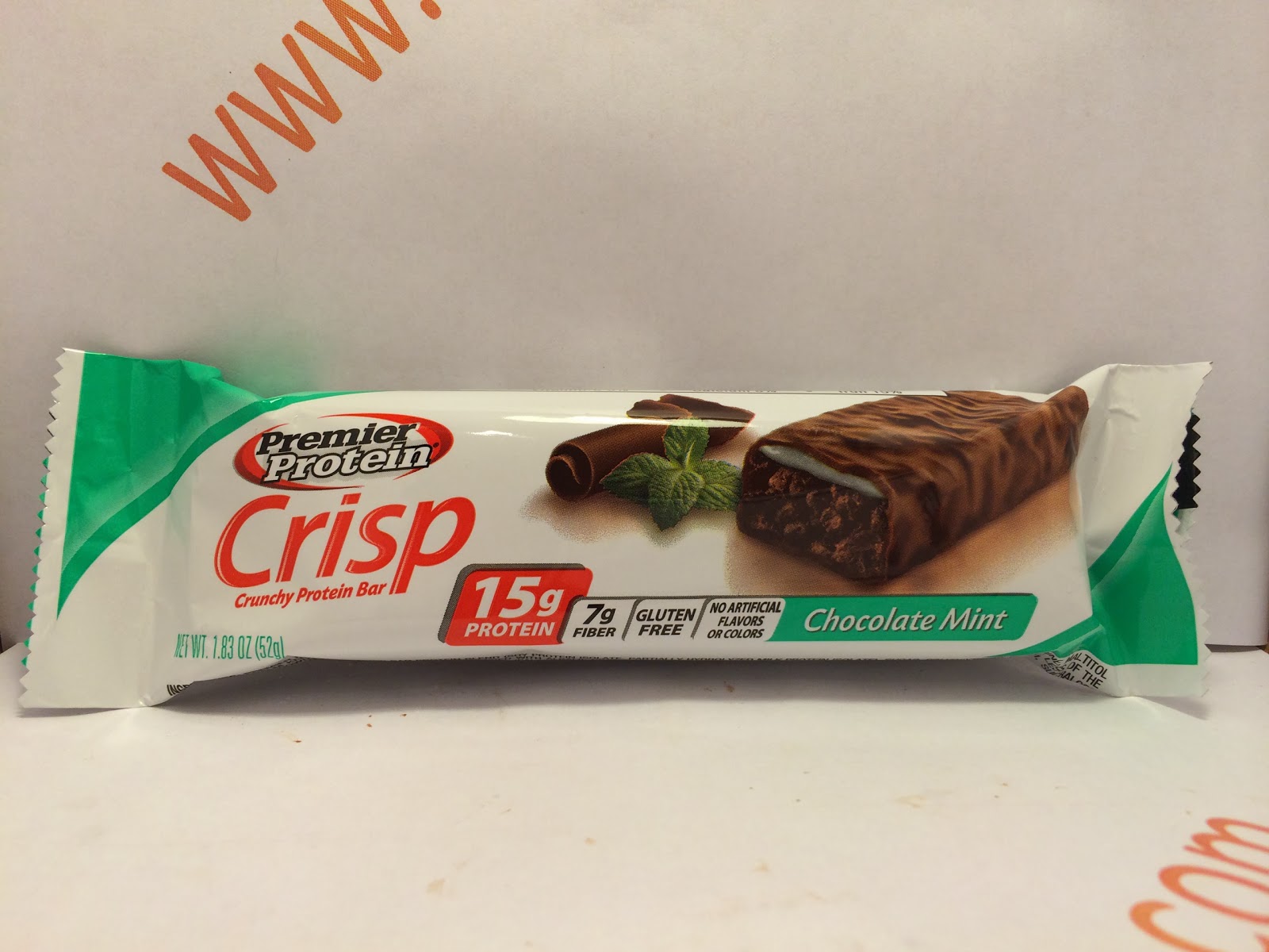 Crazy Food Dude: Review: Premier Protein Crisp Chocolate Mint Crunchy ...