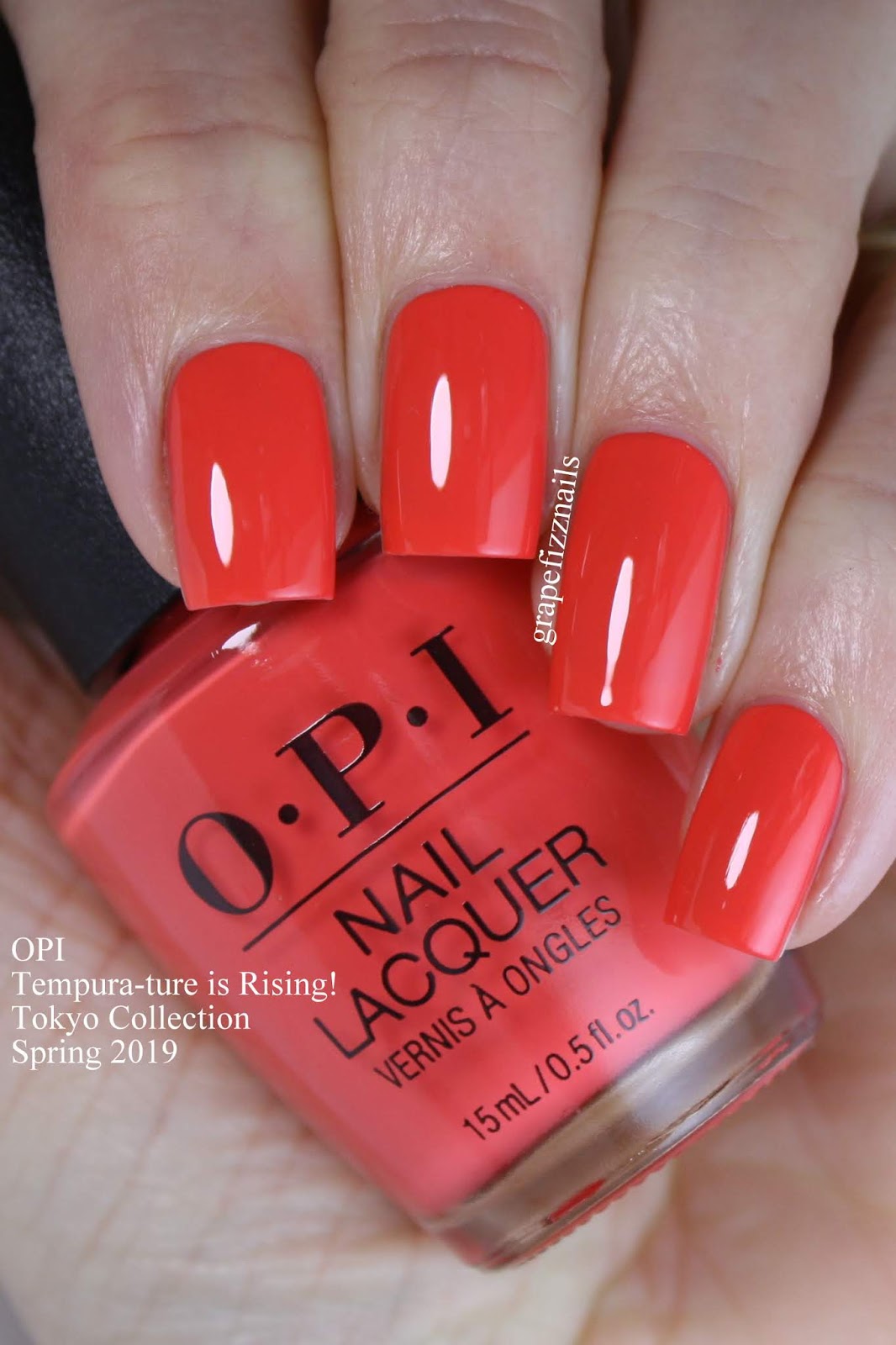 Grape Fizz Nails: OPI Tokyo Collection Spring 2019, Swatches and Review