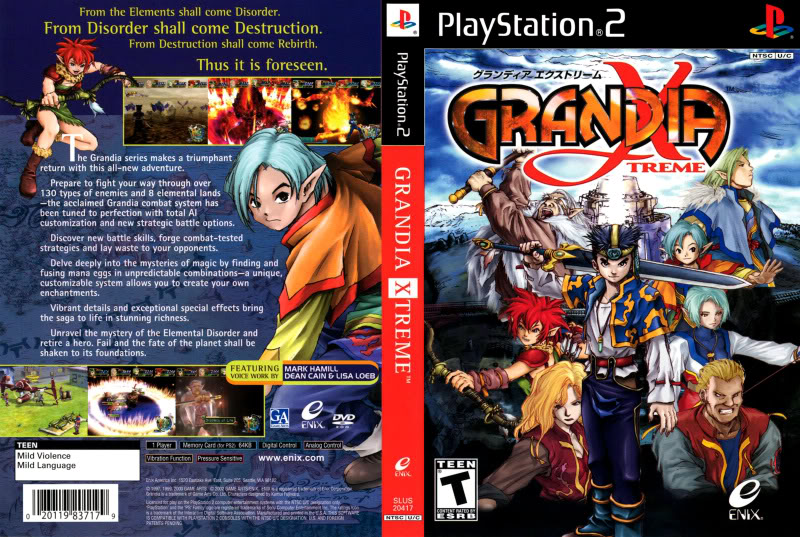 Grandia Xtreme [NTSC-U] (PS2) [MEDIAFIRE] | Free Download Game Playstation