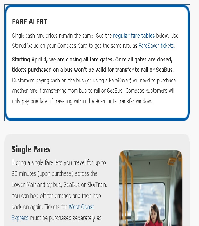 Blog Borg Collective: TransLink exact Cash only? Why not prorate the ...