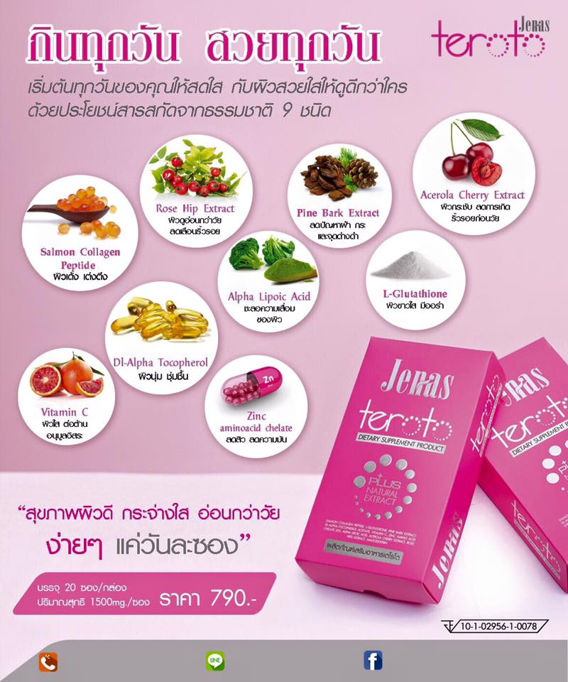 ♥Minnie.Mew: Review : Jenas Teroto อาหารเสริมเพื่อผิวสวย สุขภาพดี เพียง ...