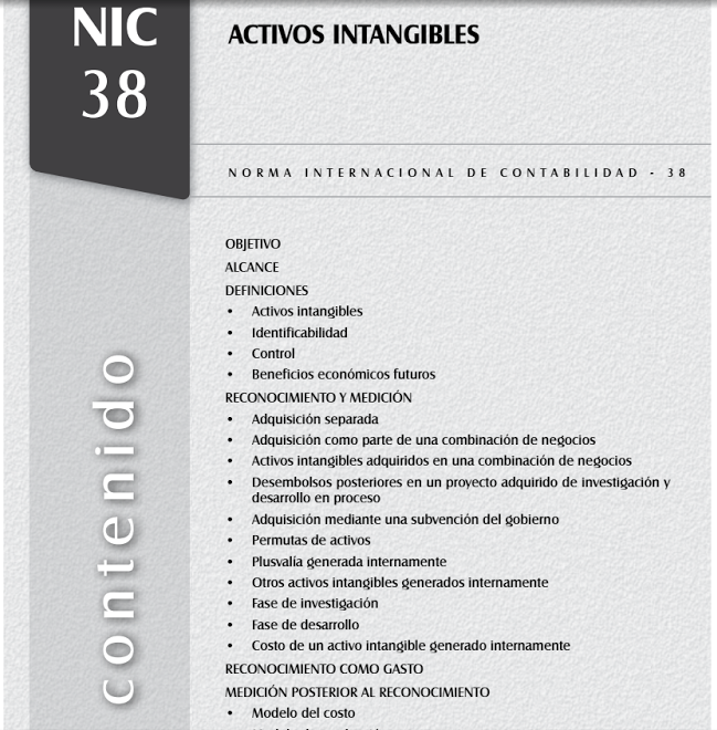 ACTUALIDAD EMPRESARIAL CONTABLE: NIC 38 - CASOS PRÁCTICOS
