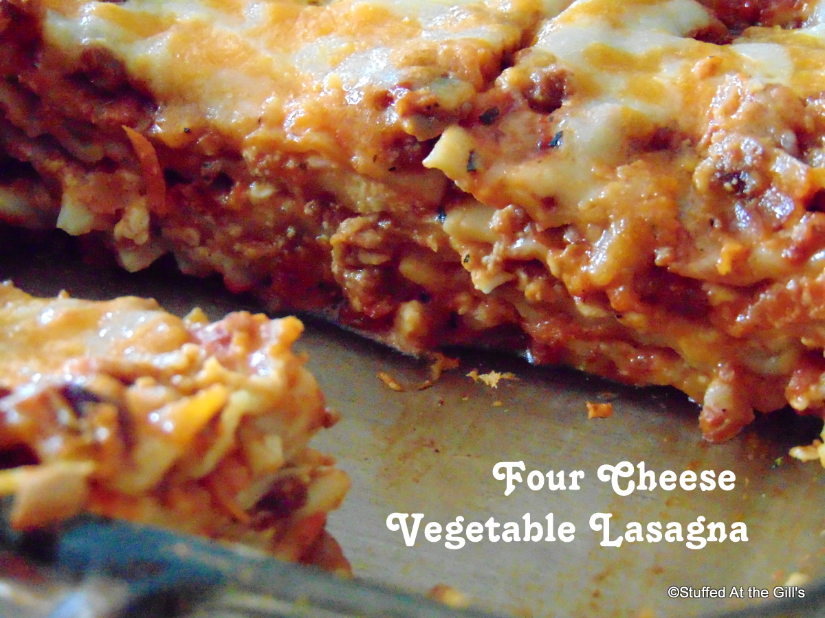 Four Cheese Vegetable Lasagna