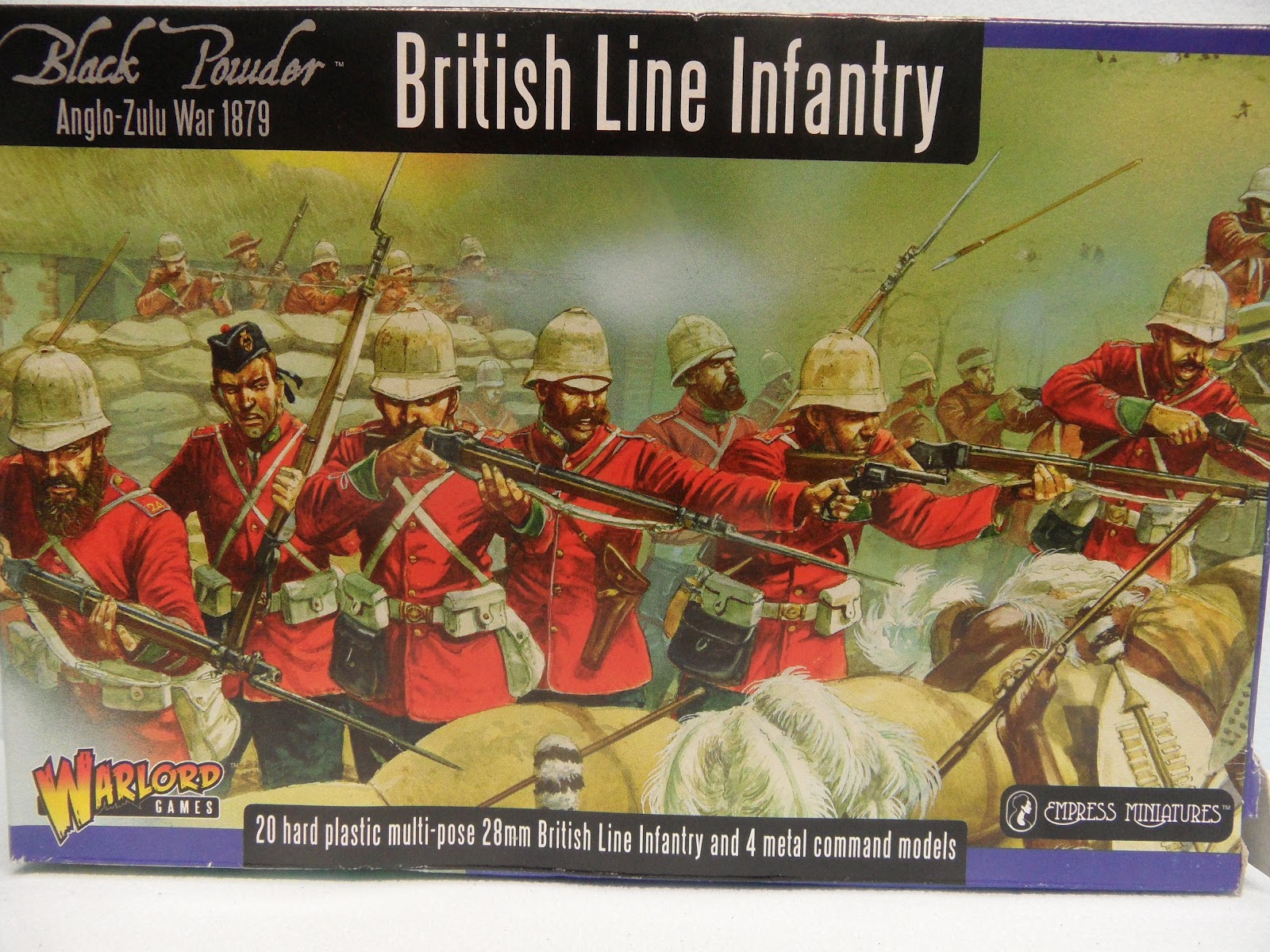 Anton's Wargame Blog: Warlords Colonial British Infantry 28mm