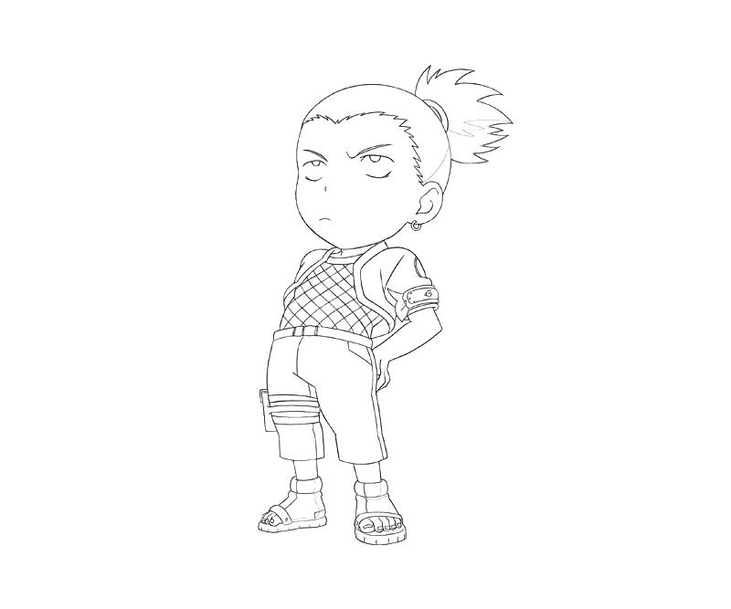 Naruto Shikamaru Portrait | Temtodasas
