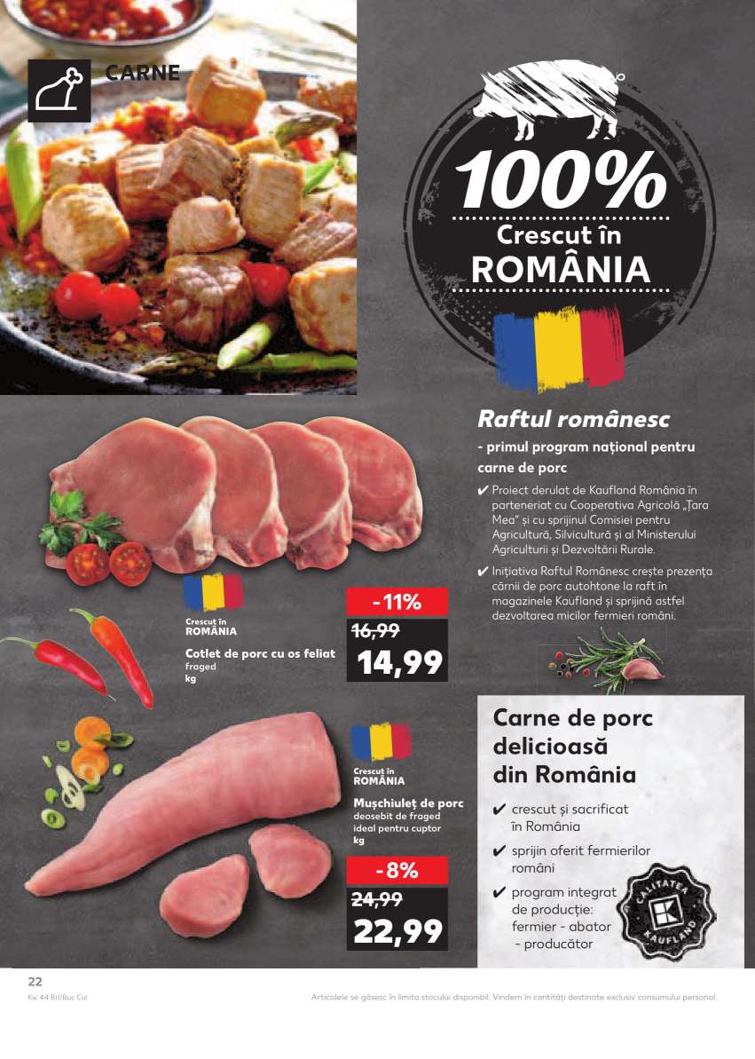 CATALOG KAUFLAND 31 octombrie - 6 noiembrie 2018. Brosura Reduceri si ...