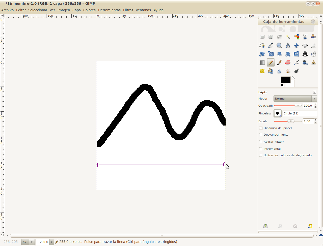 Tutorial Gimp 3: Presentación de mi blog y Practica 1