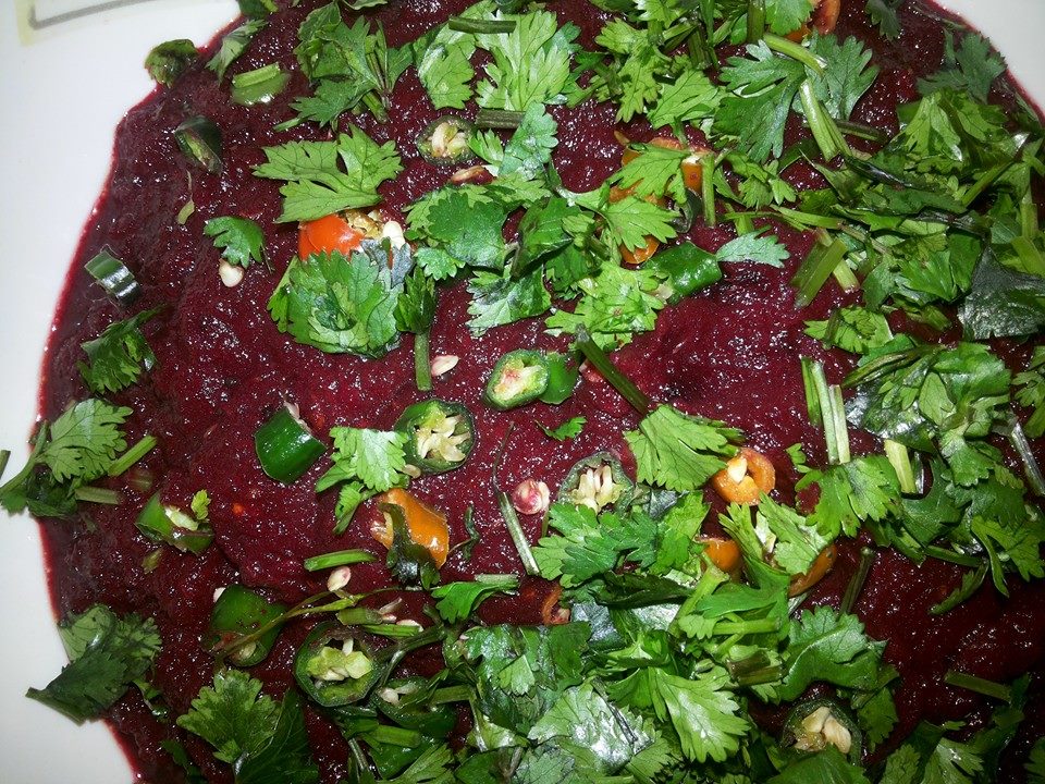 Chuqander ki Bhujia Beetroot Bhujia