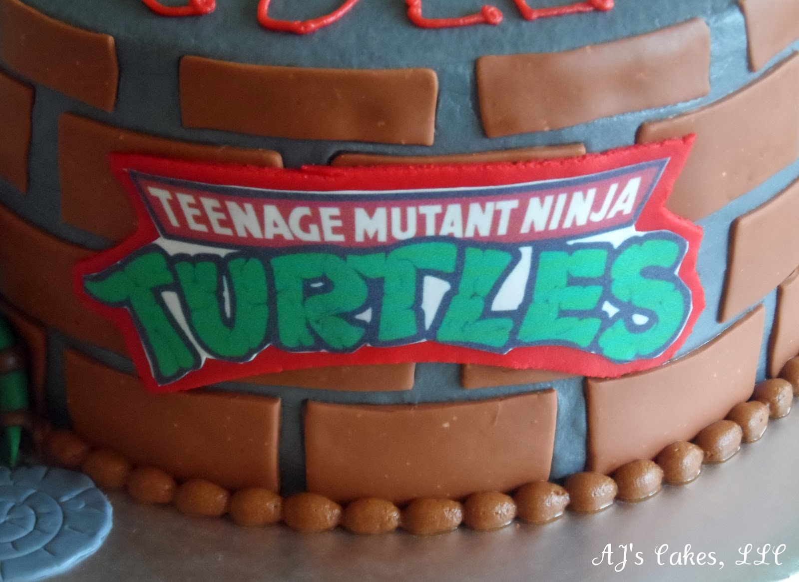 AJ's Cakes: Teenage Mutant Ninja Turtle Cake