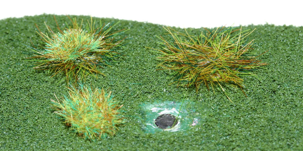 Heliodoxa Studios: How to Decorate a Base With Static Grass - Part Two