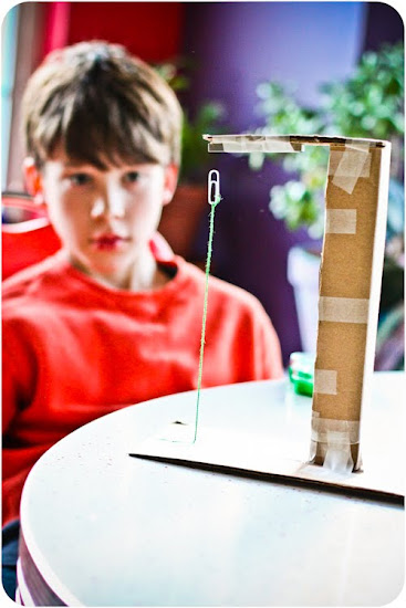 You know how we're an art family...: {this moment} - levitating paperclip