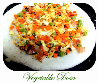 Vegetable Dosa |Nithya's Nalabagam