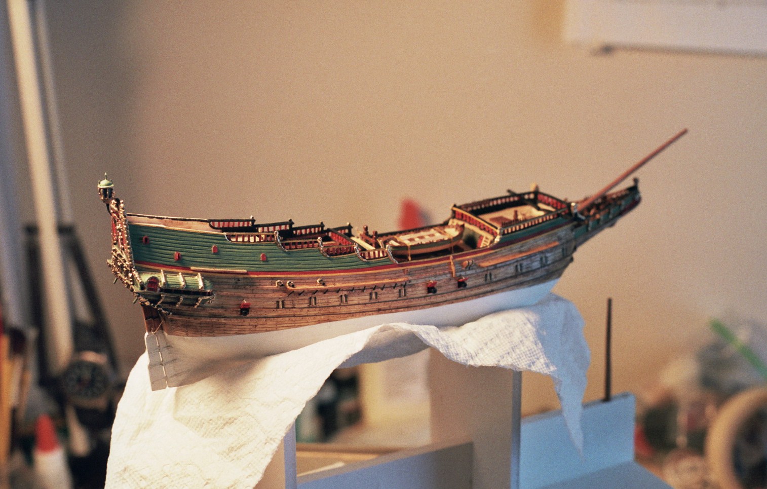 Model Ship Miniatures In Wood -The Stewart Collection