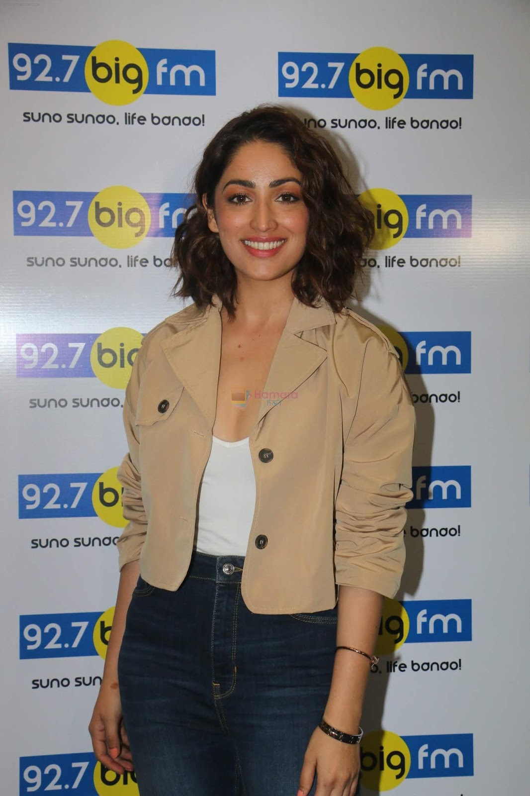 Yami Gautam at Big FM Studio in Blue Jeans - Hollywood | Tollywood ...