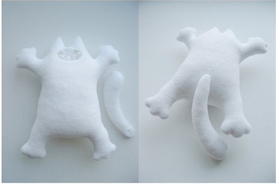 Coisinhas da Renata: Simon's Cat em Feltro....