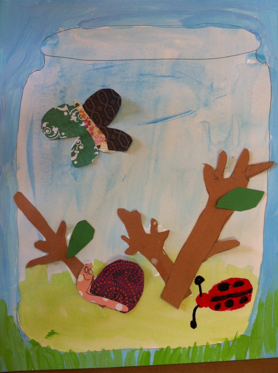 Scribble Art Studio Blog: Fun New Projects!: A Home For Bugs!
