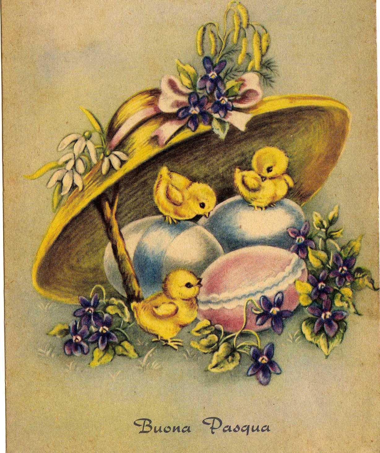 Miss Jane: Easter & Spring Vintage Postcards