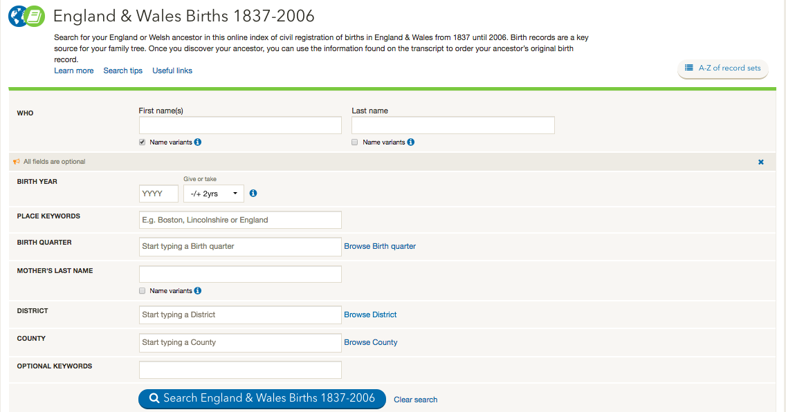 The Family Recorder: Comparing BMD indexes for England and Wales ...