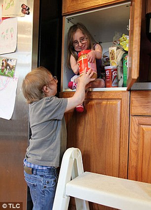 Bridgette and Brad Jordan: the world's smallest siblings