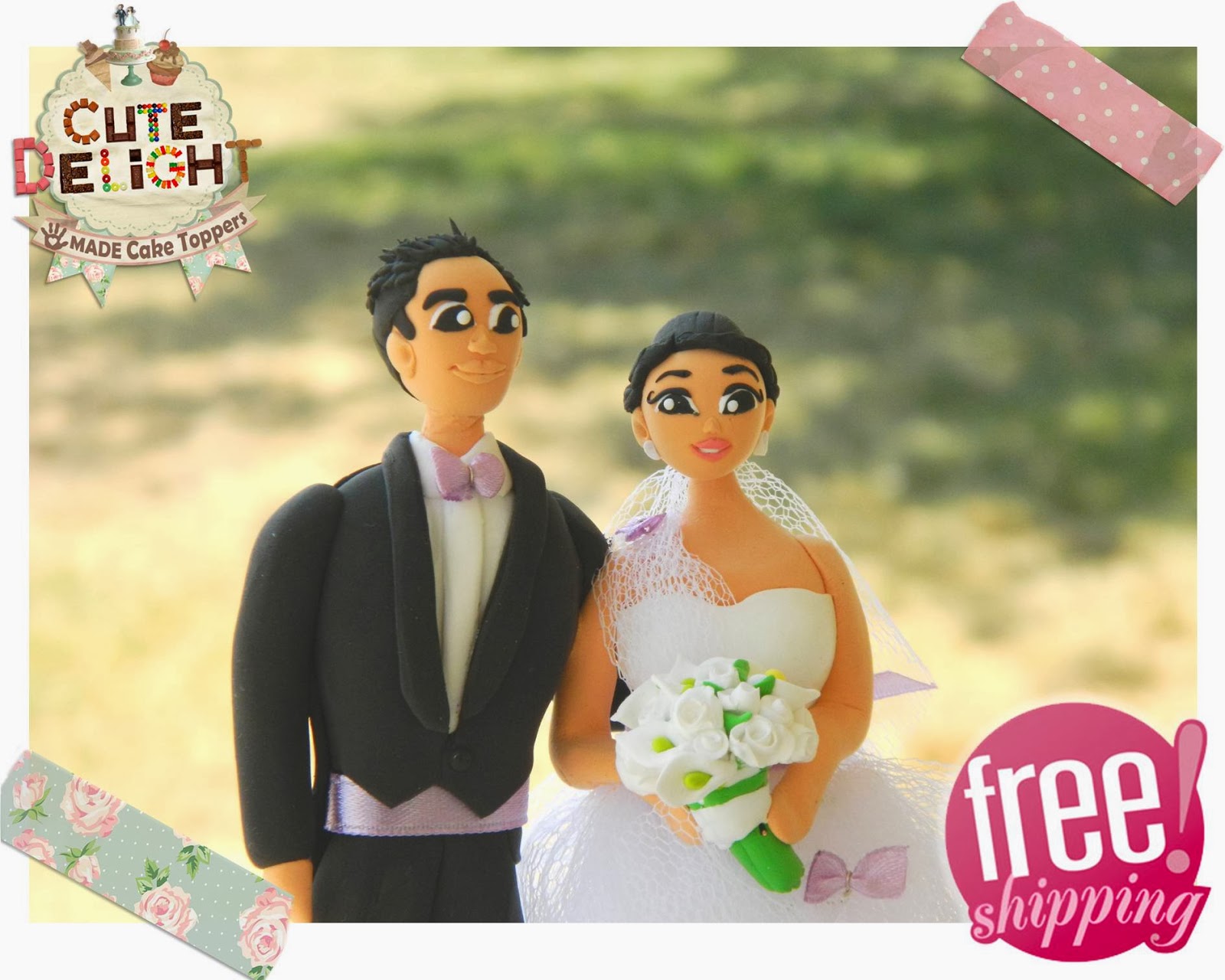 Wedding cake toppers, Custom Cake Topper, Funny cake toppers, Cake ...