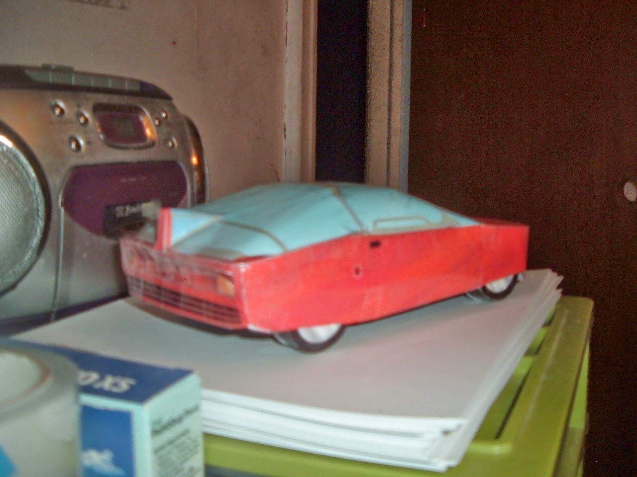 papermodelmatersexclusive's: the new look on the 1985 ford probe v ...