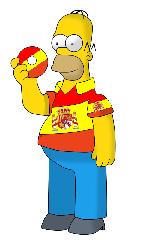Simpson gif: Homero Simpson Español